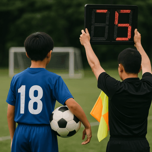 サッカー選手交代の最新ルールと交代枠・回数徹底解説 - Soccer Book Library
