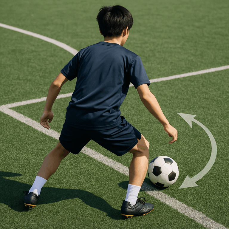 ターンの上達法をやさしく解説｜失速しない90°/180°の切り返し術 - Soccer Book Library